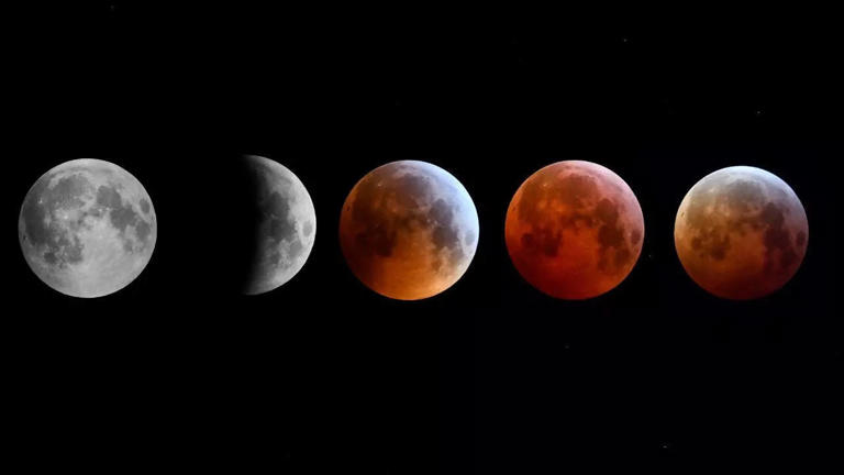 Blood Moon 2025: First Photos Of Total Lunar Eclipse Out | WATCH