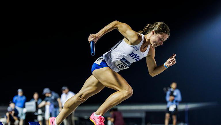 The BYU sprinter who found her confidence and is doing historic things ...