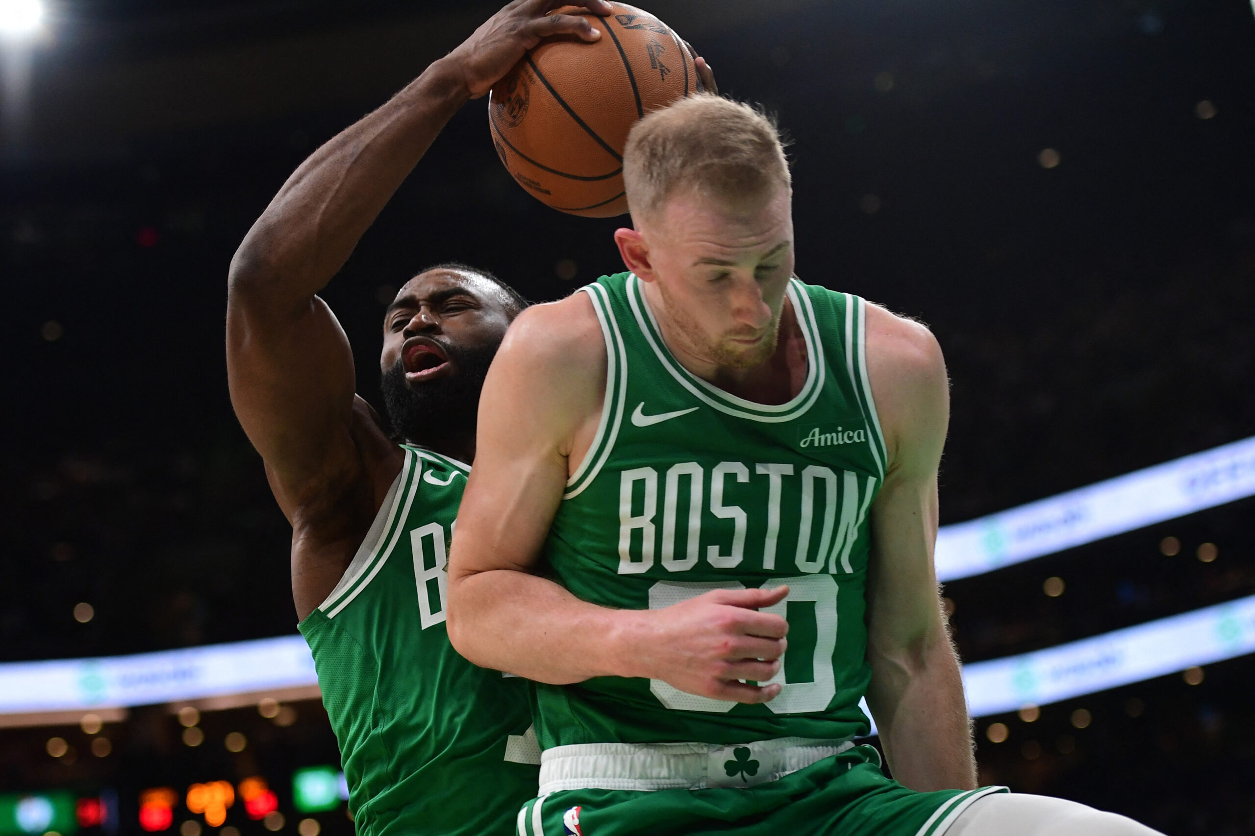 NBA: Sam Hauser drills 9 3s, leads Celtics past Jazz