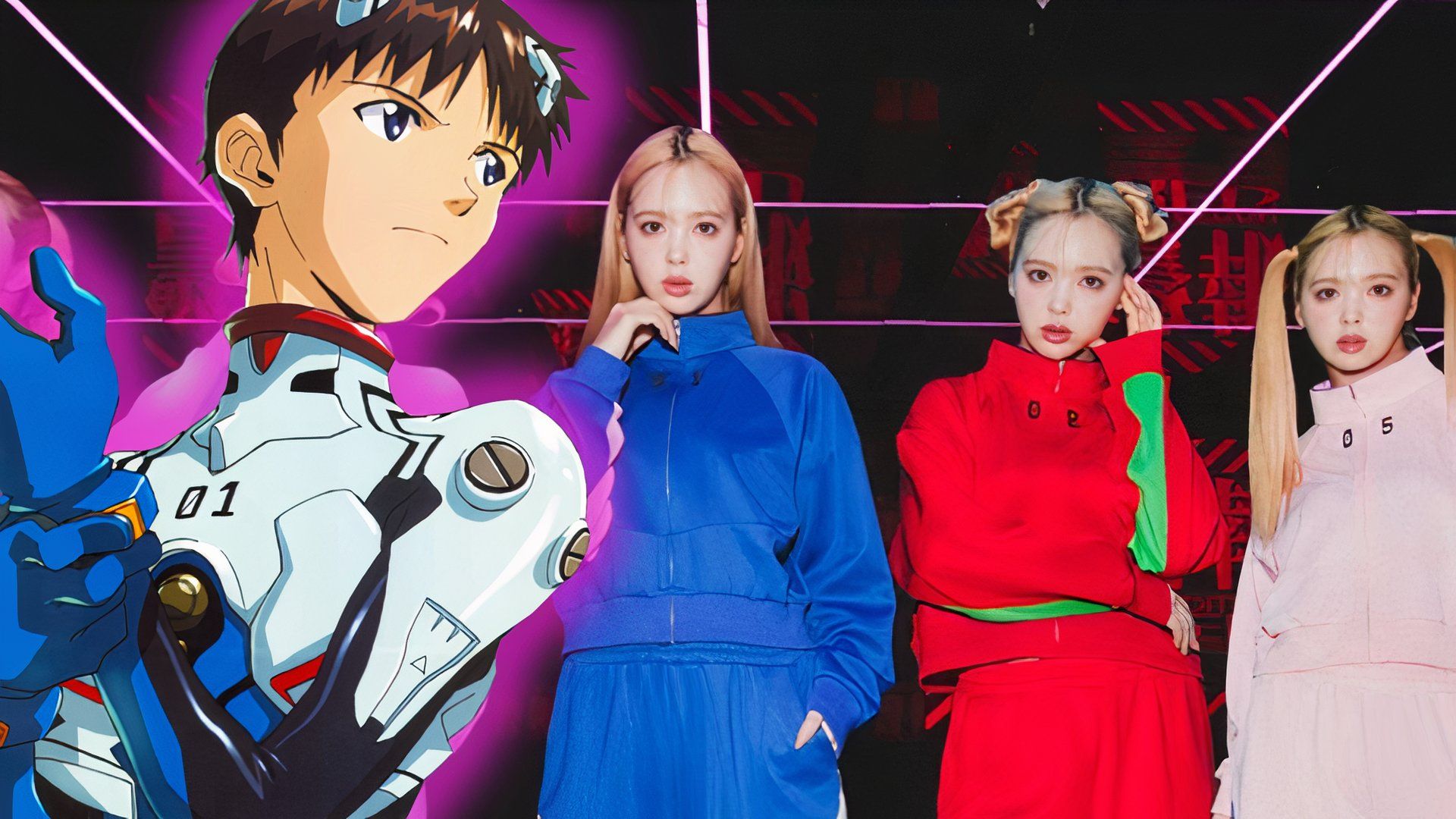 Neon Genesis Evangelion's Plug Suits Become Stylish Sweat Suits In New ...