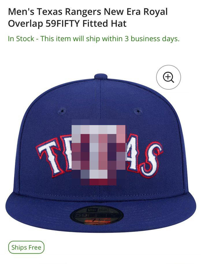 New Texas Rangers cap design featuring vulgar Spanish slang pulled from ...
