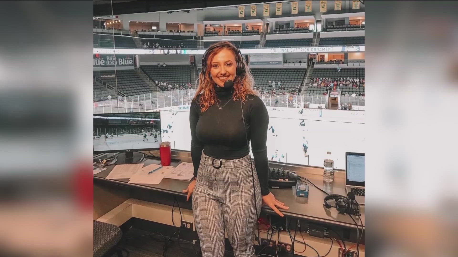 Walleye analyst one of few female commentators in the ECHL