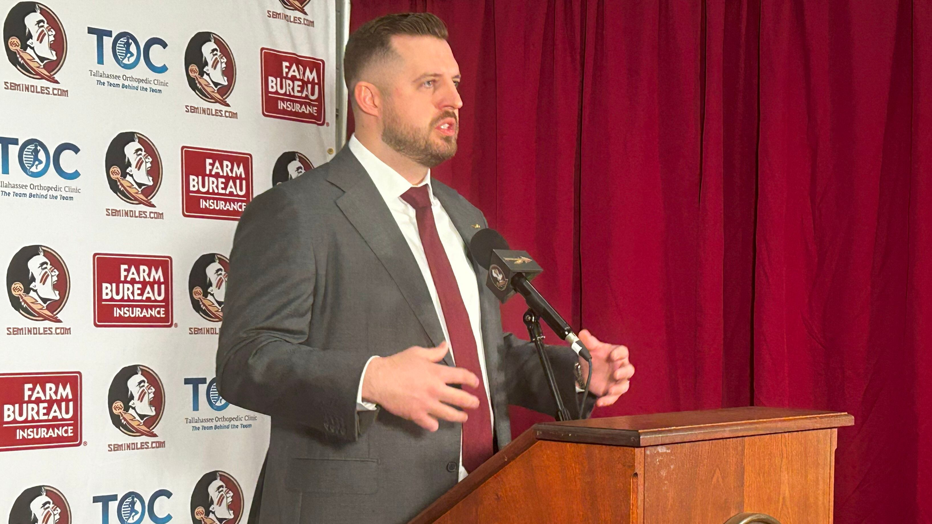 Luke Loucks introduced as FSU men's basketball coach amid shifting ...