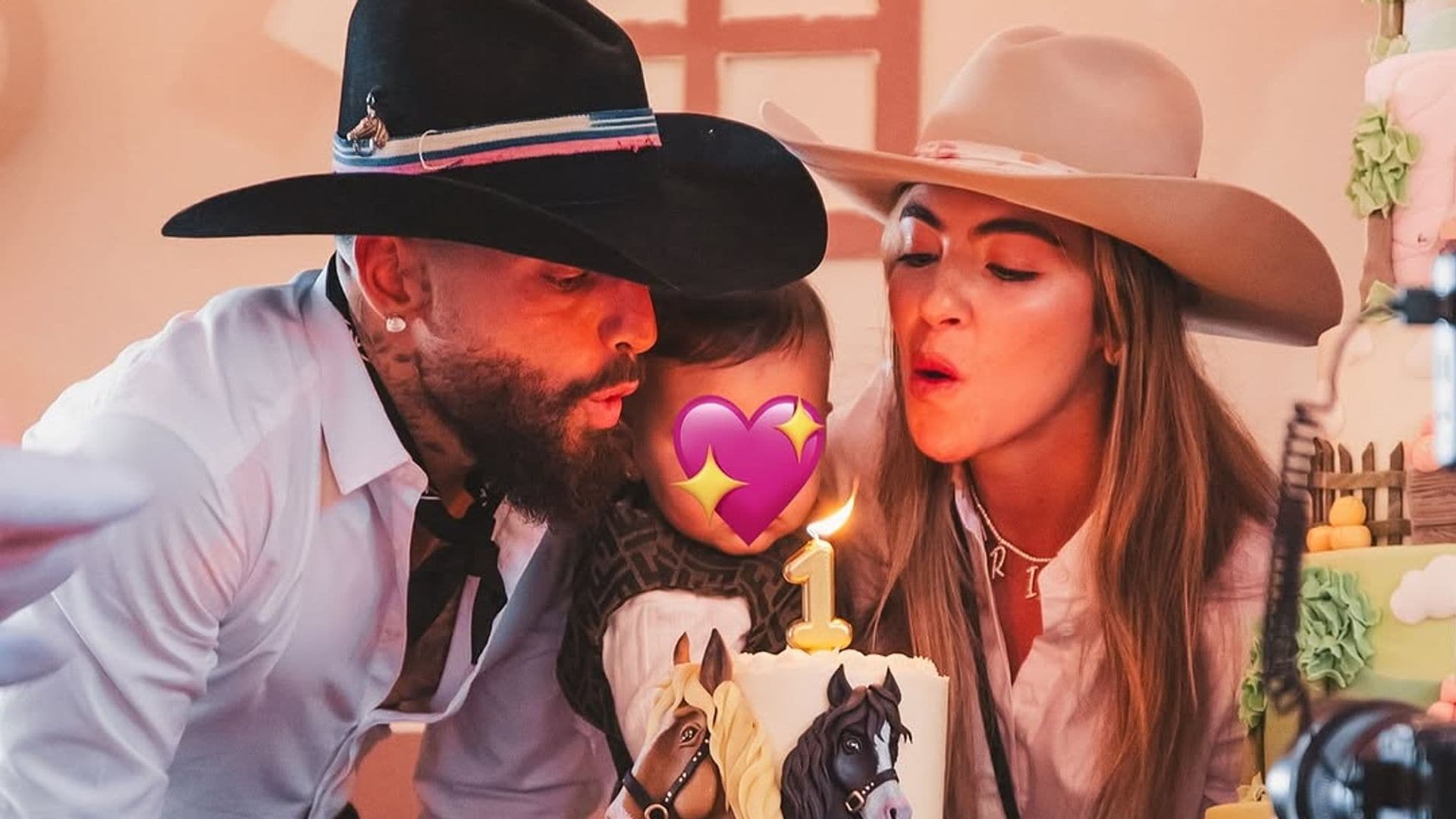 Maluma celebra el primer cumpleaños de su pequeña Paris con una fiesta ...
