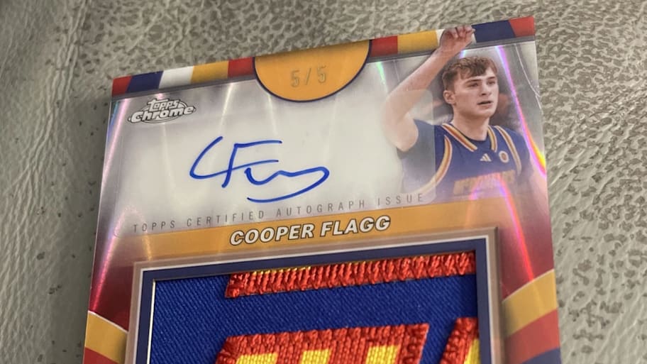 Cooper Flagg's Cards looking at March Madness Impact