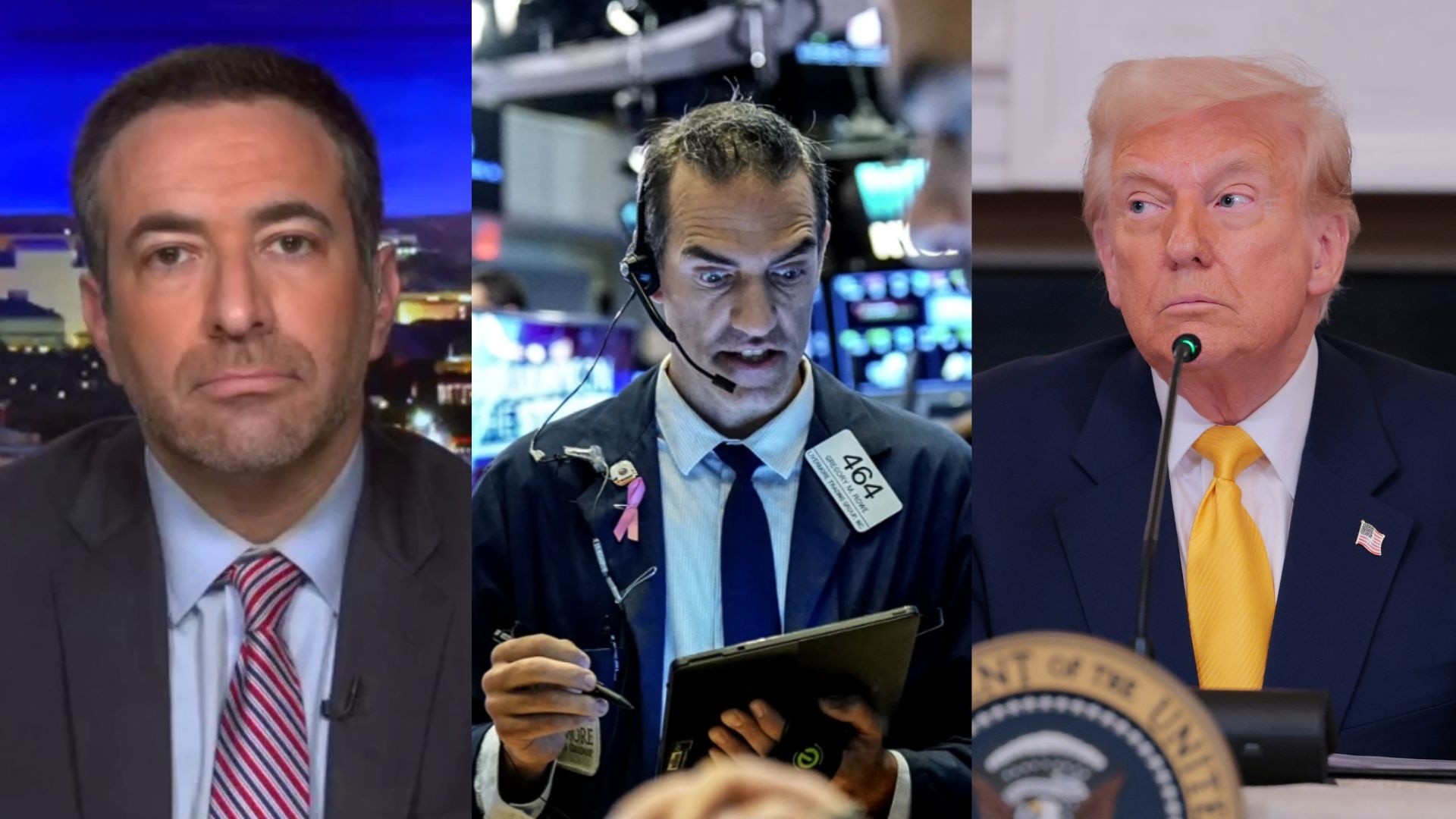 Fast Trump slump! Markets plunge after tariffs and MAGA panics as 47 ...