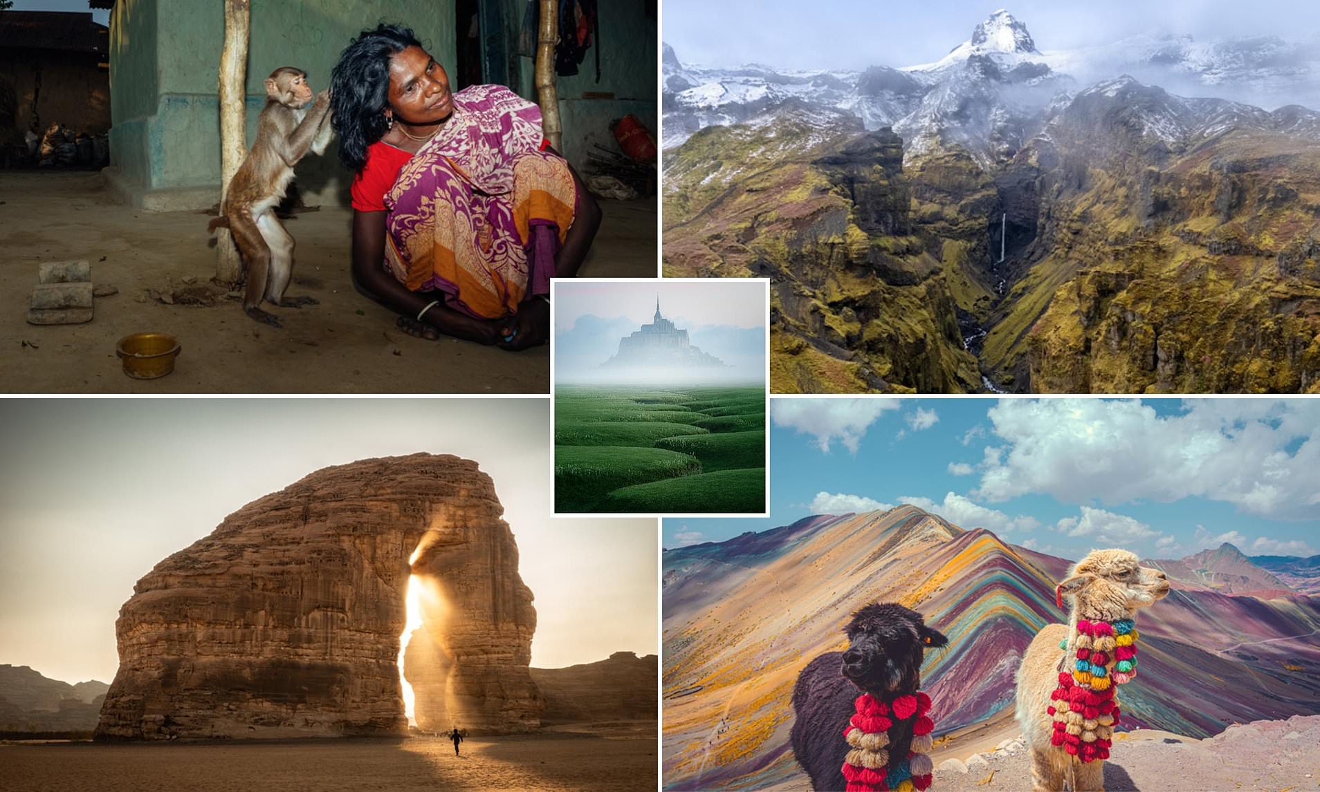 From a fairytale monastery to elegantly dressed alpacas: Spectacular ...