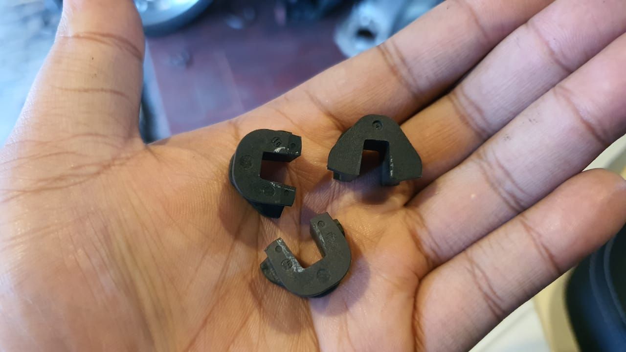 Awas, nekat ganjal slide piece pulley yang aus bikin kantong kempes