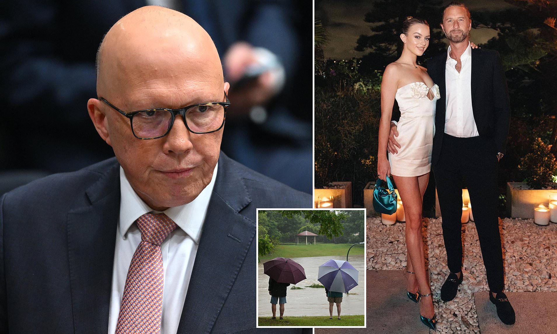 Peter Dutton forced to defend fundraiser at billionaire's mansion