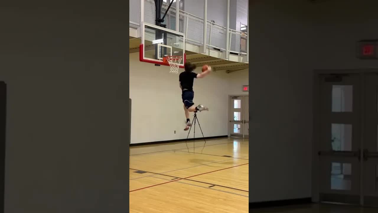 Incredible Dunks on a 10 Foot Rim
