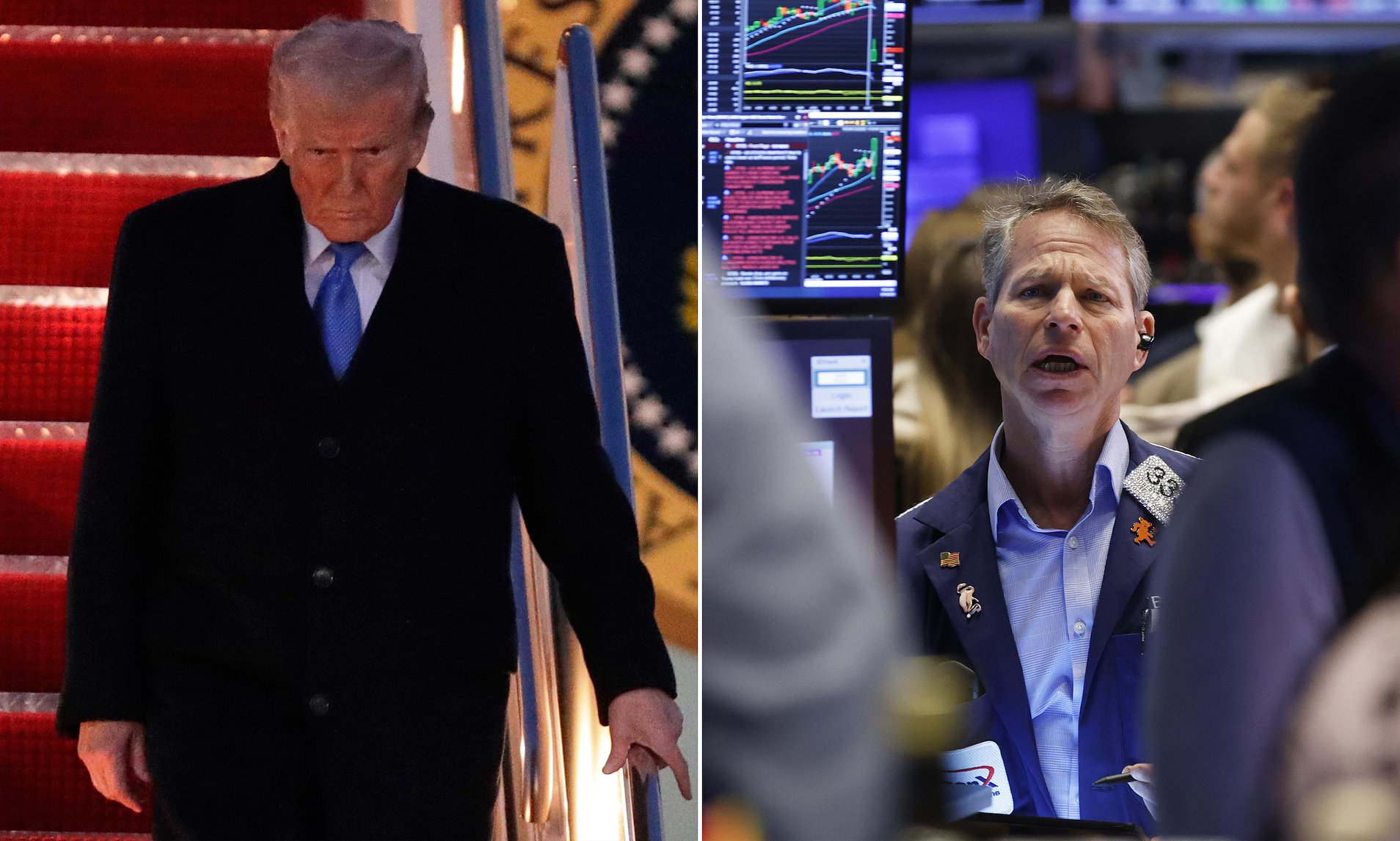 Trump refuses to rule out recession as his trade war sparks 'despair'