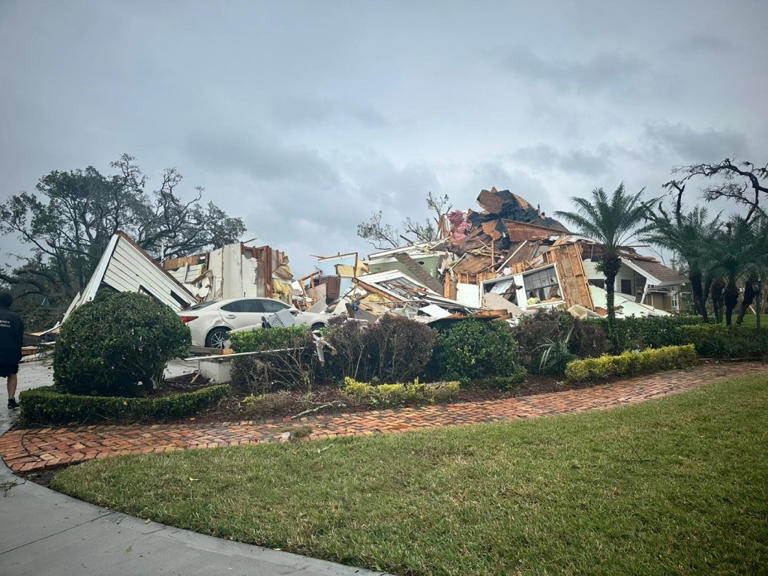 Florida TV station hit by tornado in middle of weather broadcast about ...