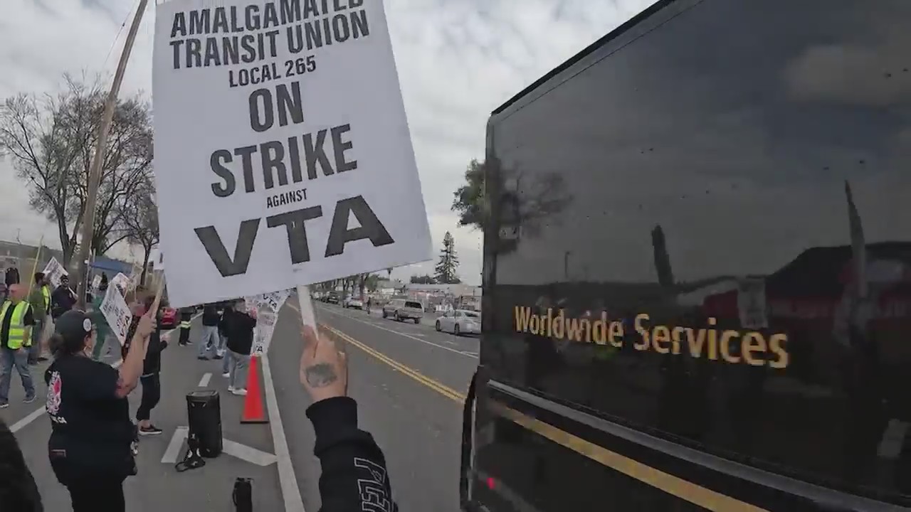 VTA employees continue to strike for higher wages