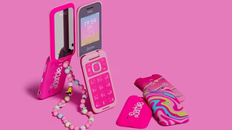 HMD Barbie flip phone set to launch in India with retro charm and ...