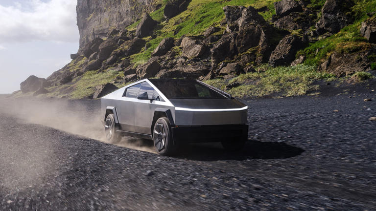 Tesla recalls every US Cybertruck over trim falling off