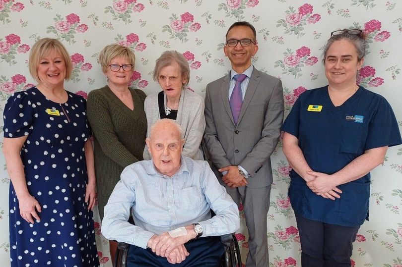 Retired postman praises care home after glowing inspection report