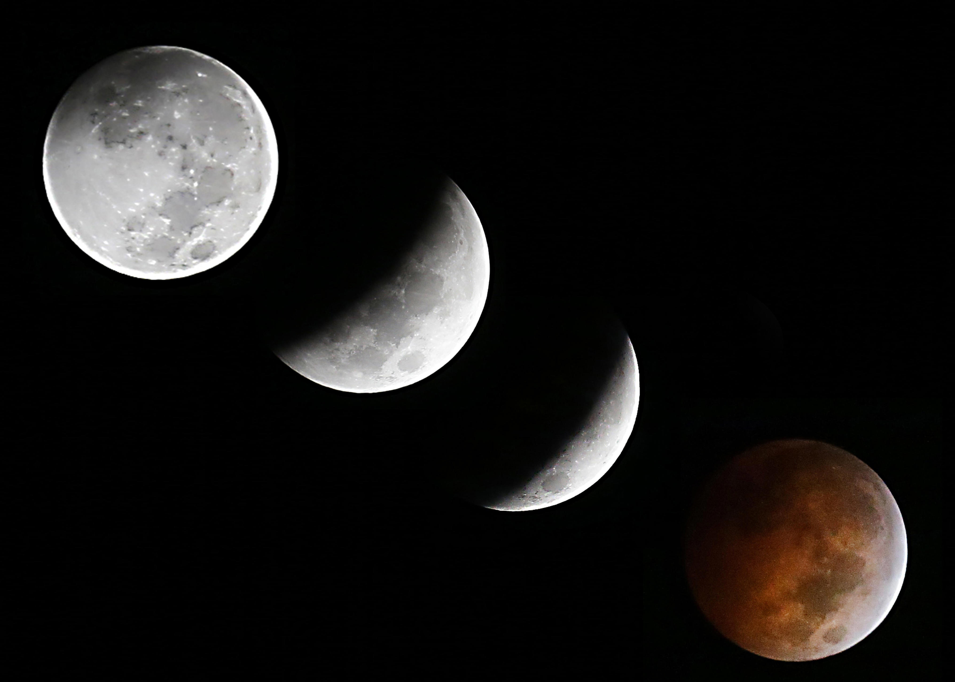 PHOTOS: Total lunar eclipse across the Tri-Cities