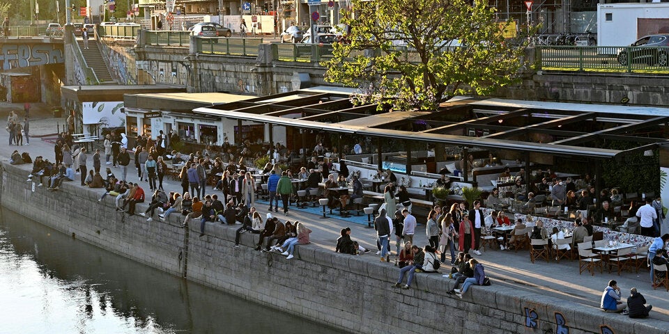 Wiener Donaukanal wird zum City-Beach