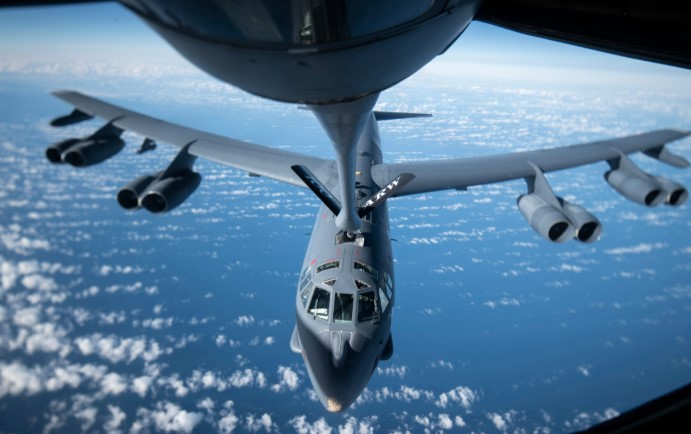 Powerful U.S. B-52 Bombers Face Intense NATO Combat Drills