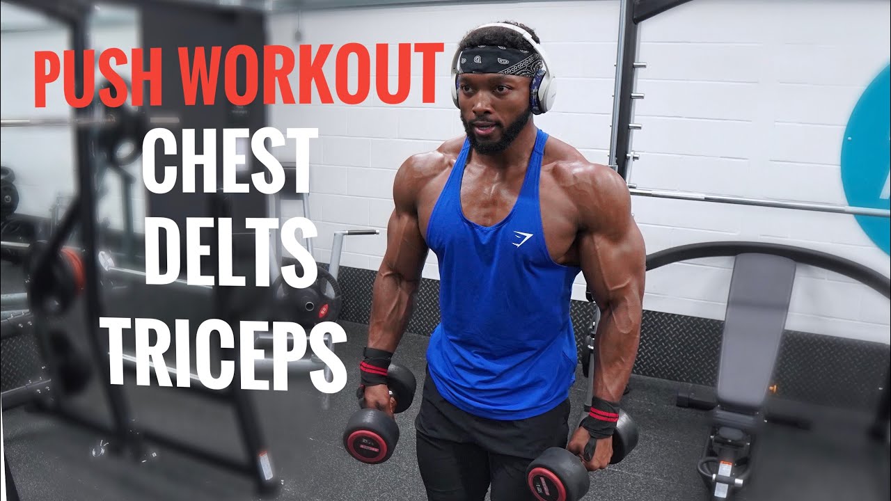 THE BEST PUSH WORKOUT FOR GROWTH | CHEST, SHOULDERS & TRICEPS | My Top Tips