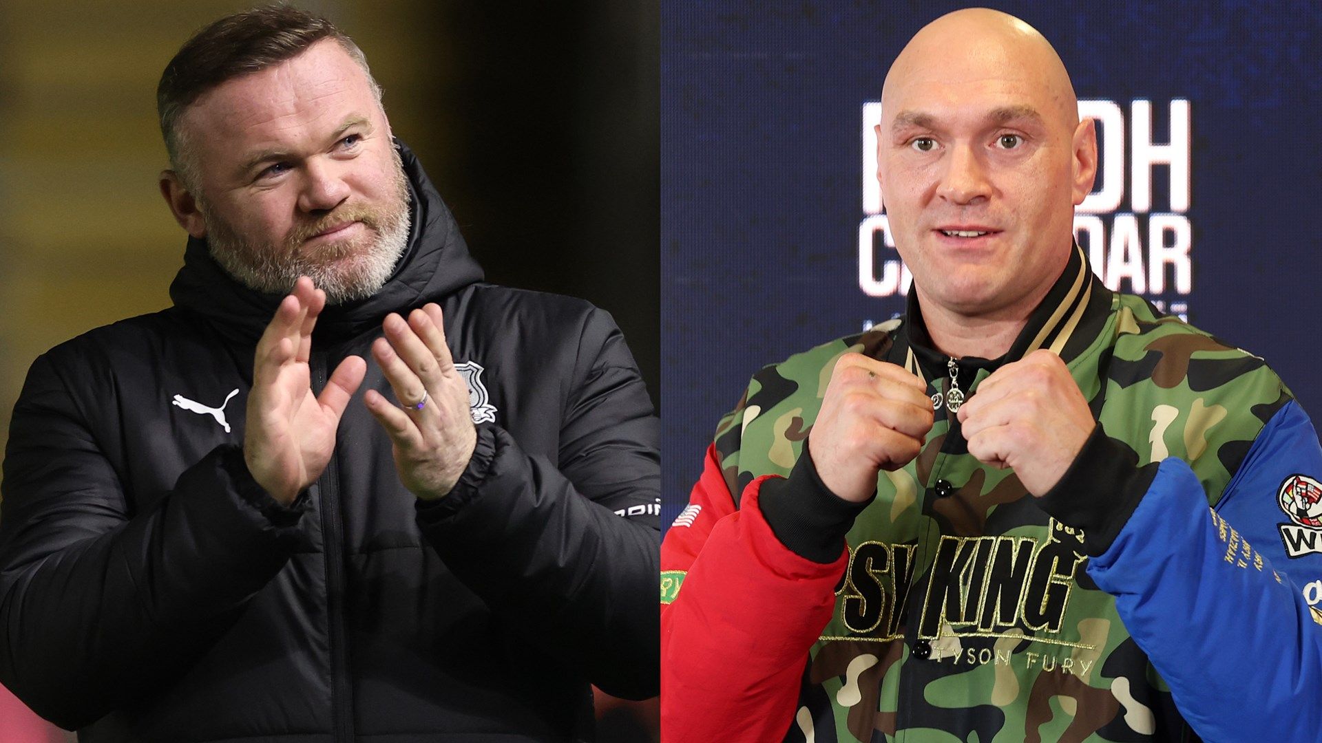 Wayne Rooney & Tyson Fury to co-manage England! Soccer Aid confirm ...