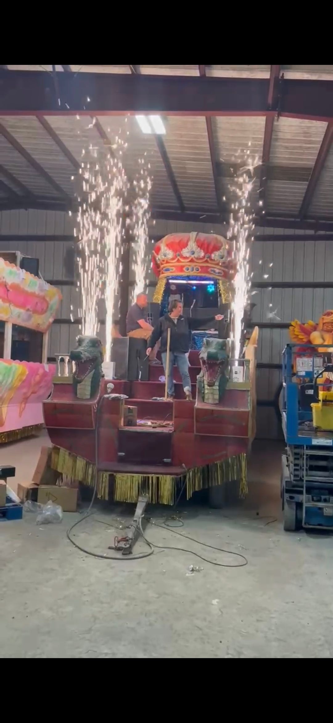 Bayou Cane Fire Chief Ken Himel seeks changes in Mardi Gras fire safety ...