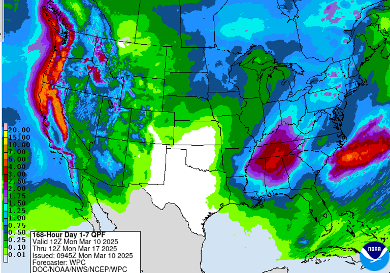 Colossal storm expected to sweep across US later this week. Will storm ...