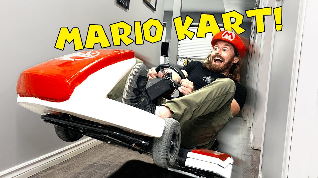 We Built Real Mario Karts—And Took Them for a Spin