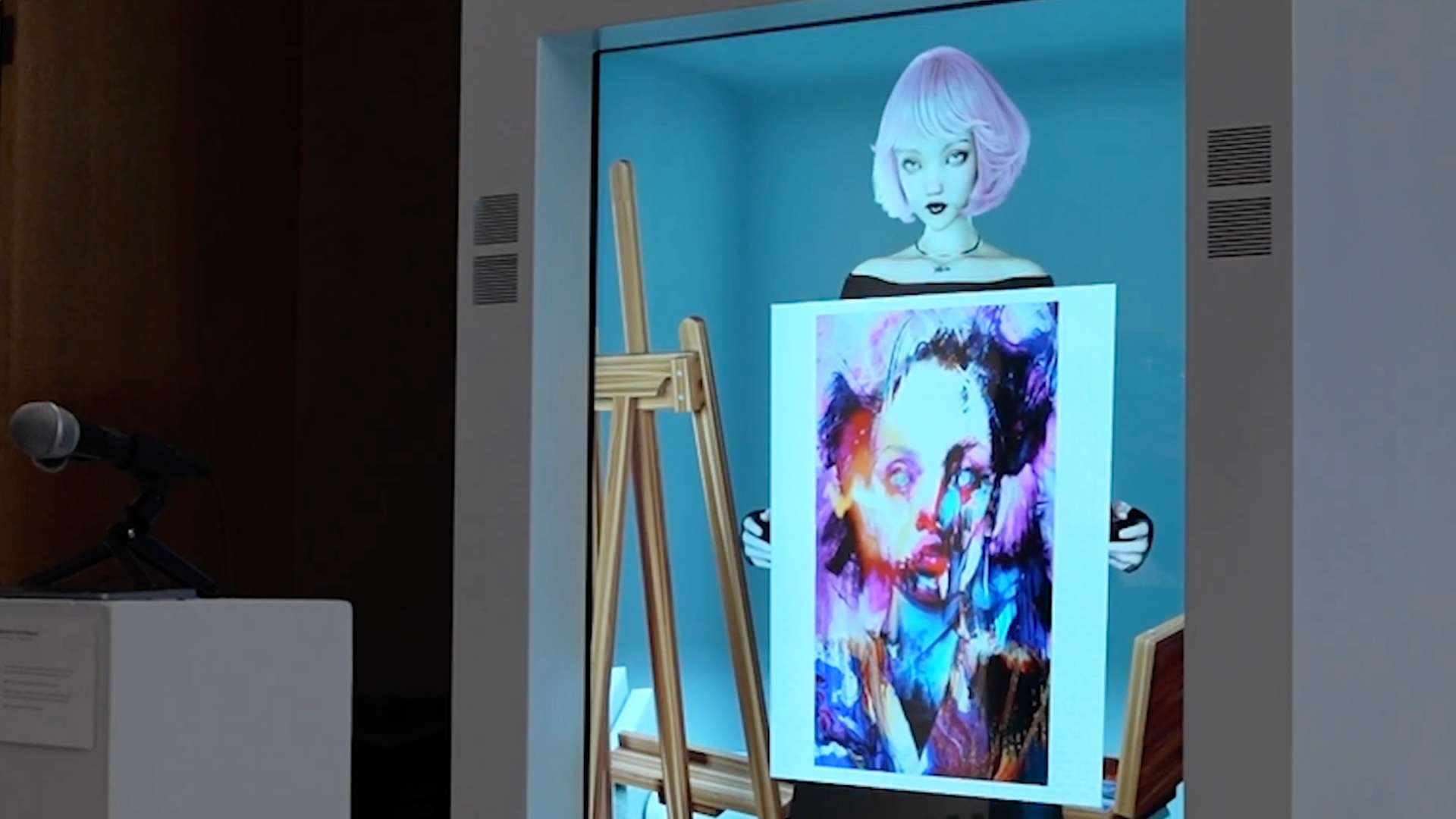 Claire Silver's AI Hologram Debuts at Christie's, Showcasing the Future of Digital Art