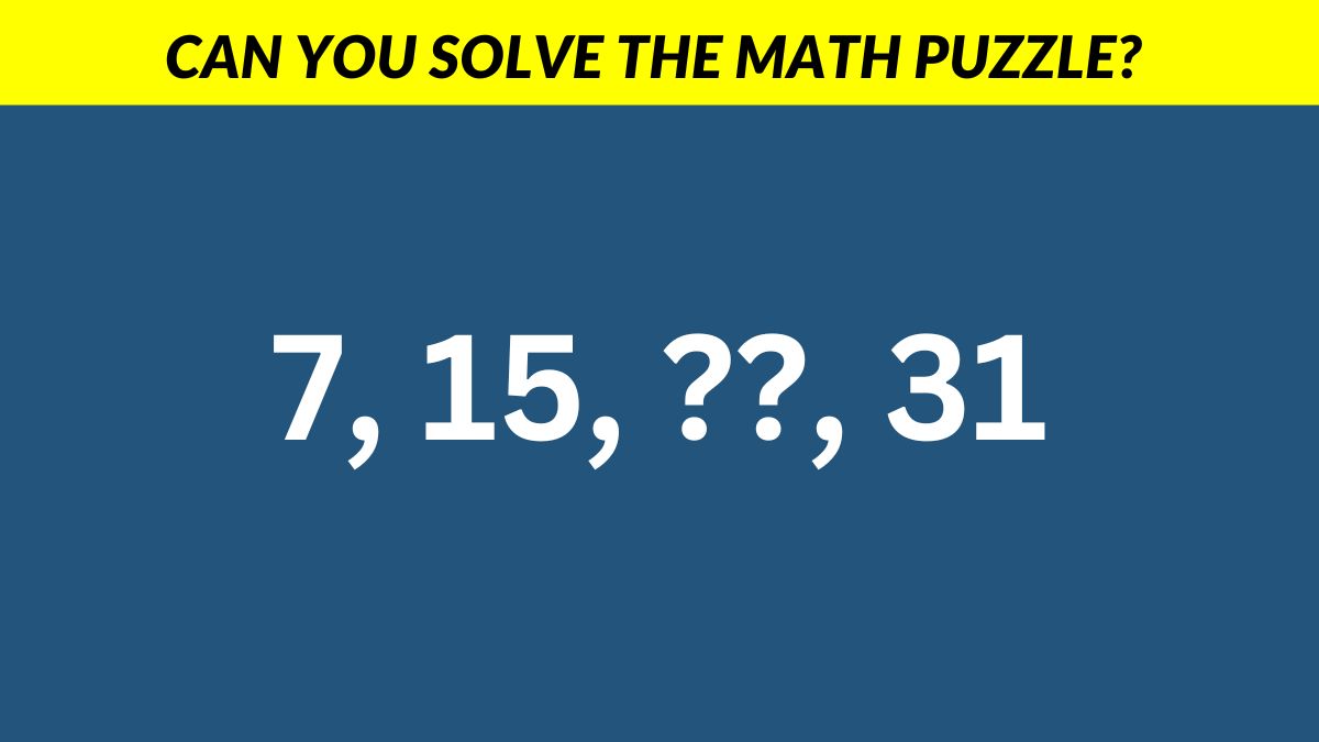 You are extremely intelligent if you can solve this math puzzle in 3 ...