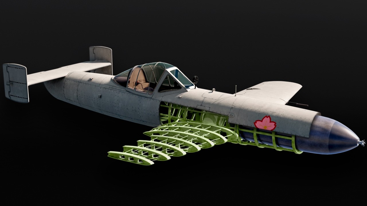 Inside the Ohka Manned Missile