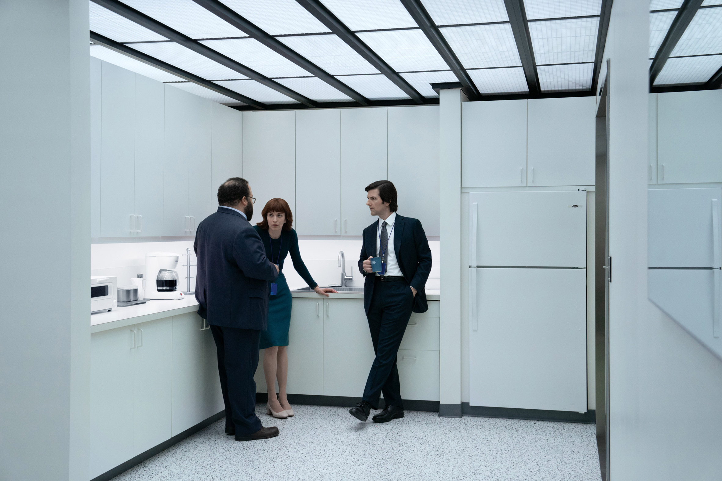 "Offices now are so uncreative" says Severance production designer ...