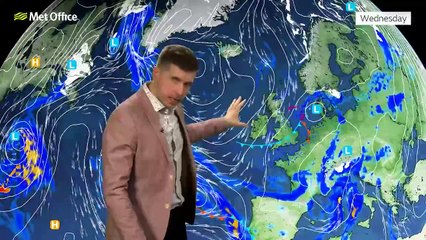 Met Office Tuesday Morning Weather Forecast 11/03/2025