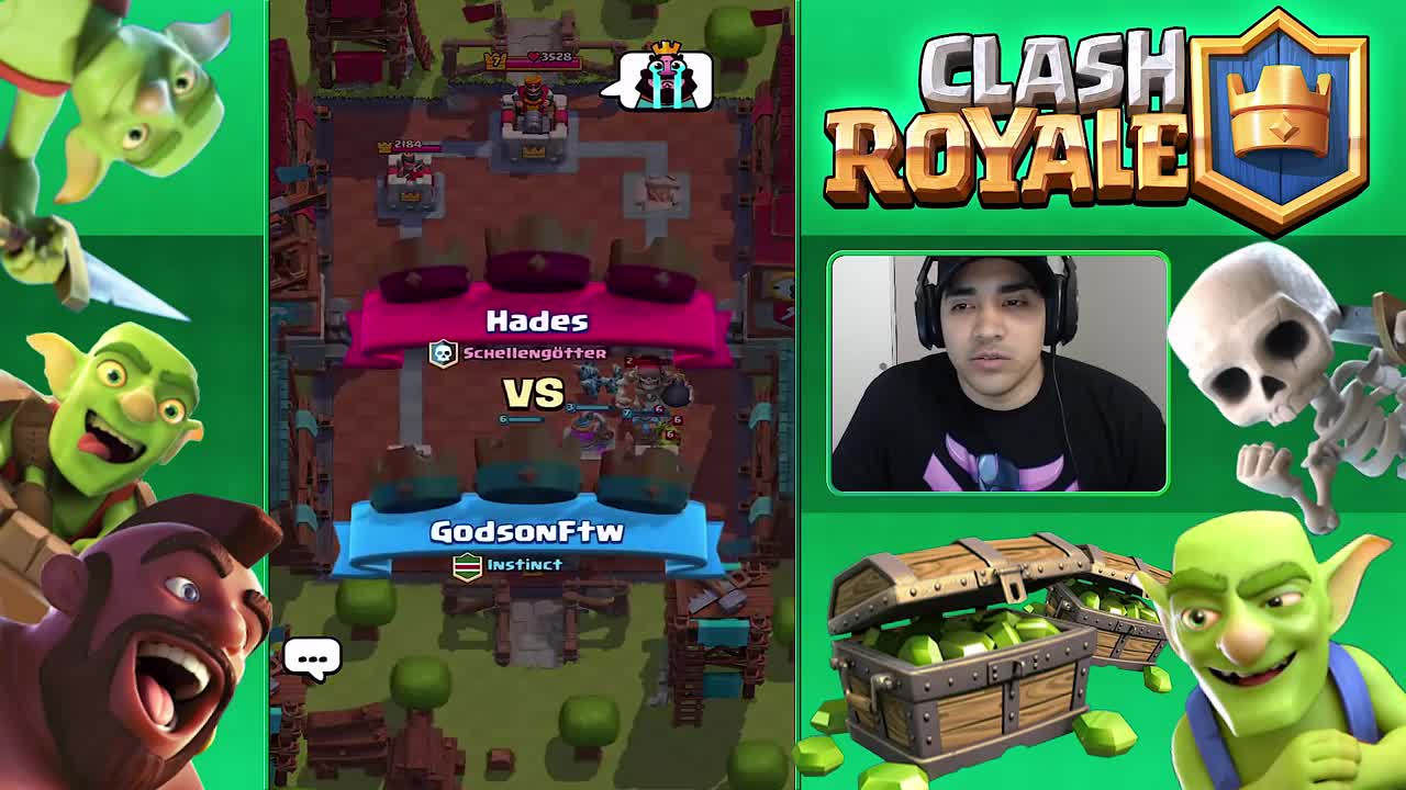 Clash Royale - INFERNO TOWER Troll!! (Best Troll Defense Deck!!)