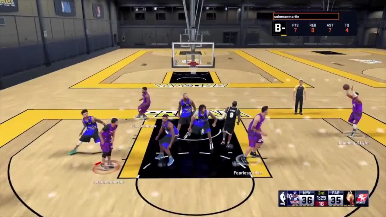 NBA 2K16 | First Pro-Am Game | Droppin' Dimes