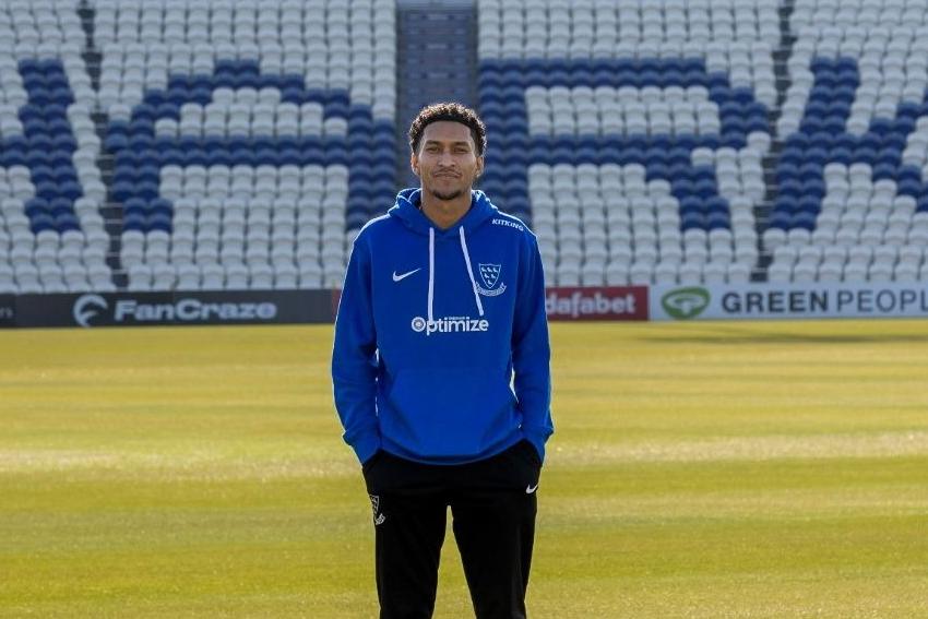 Sussex sign history-making left-arm spinner