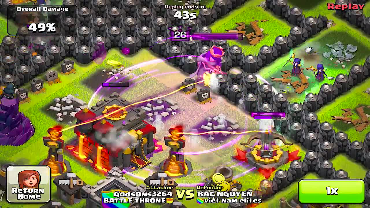 Clash of clans - super power attack