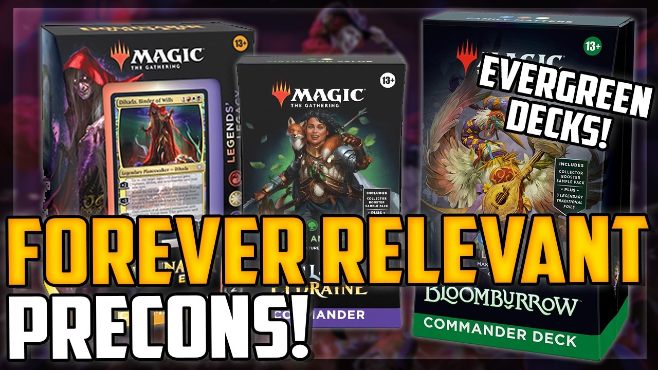 Evergreen Decks! Easiest Precon Upgrades for Commander! – Magic The Gathering
