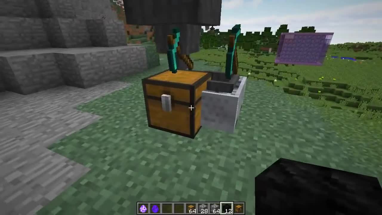 Minecraft 1.9 | AUTO MINING TURTLE! | Collect Gems, Break Bedrock | Only One Command