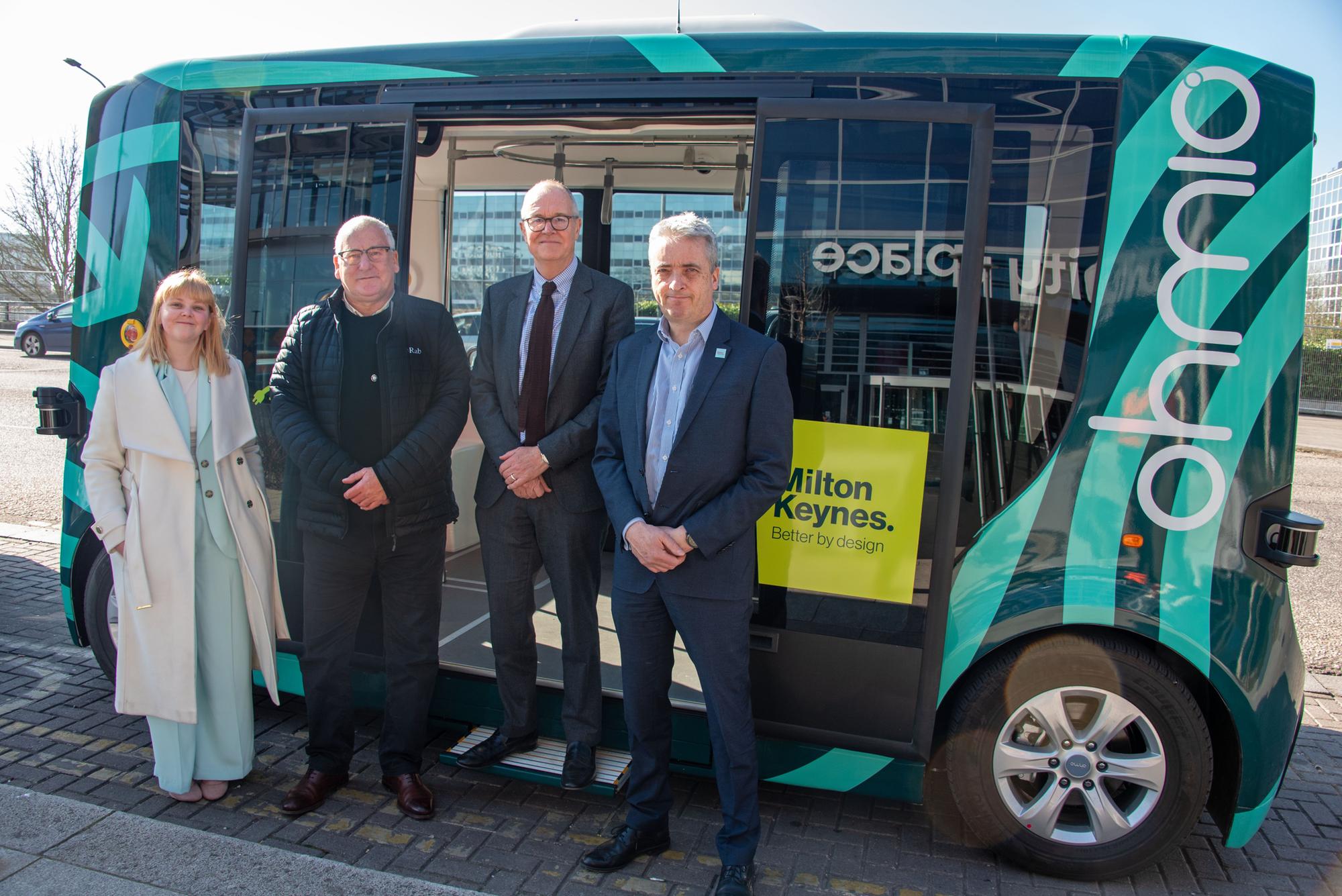 Growth Arc champion Lord Patrick Vallance pays a visit to Milton Keynes