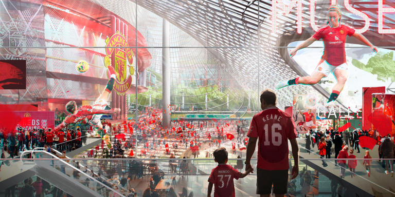 Manchester United’s bold new stadium plans already delayed by dispute ...