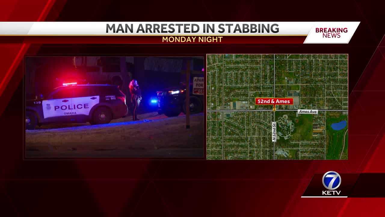 Omaha police arrest 1 man after cutting Monday night
