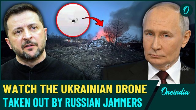 VIDEO: Stunning Footage Shows Russian Jammers Crippling Ukrainian Drone ...