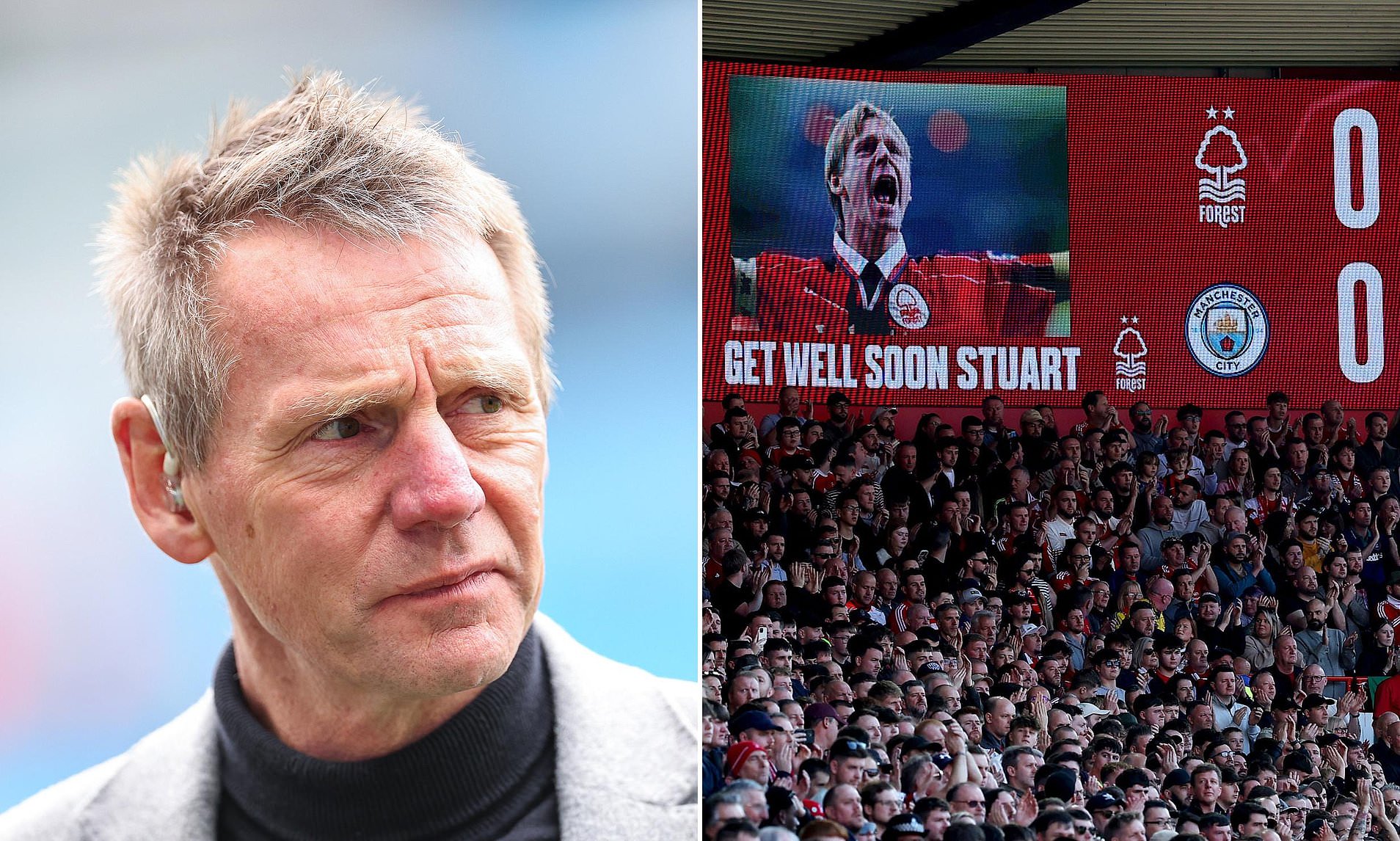 Stuart Pearce breaks his silence after England legend suffered a ...