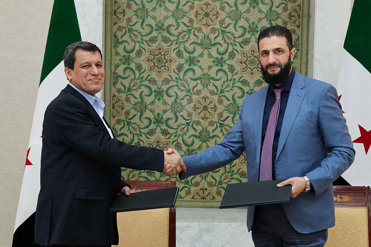 In a big step for Syria, U.S.-backed Kurdish forces will merge with ...