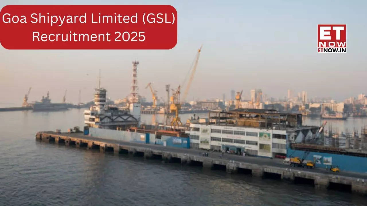 Goa Shipyard Limited (GSL) Recruitment 2025: Complete details at ...