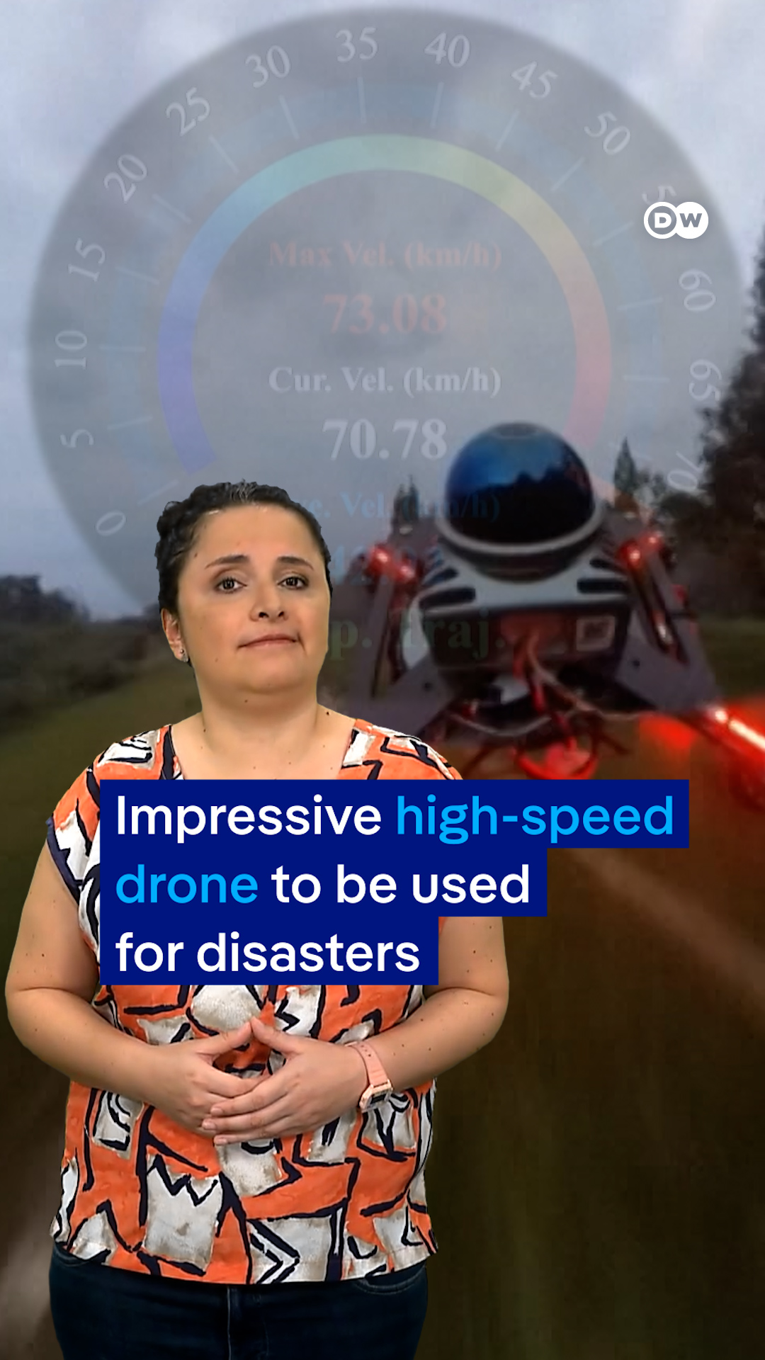 Impressive high-speed drone to be used for disasters