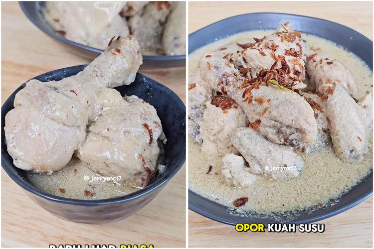 Resep Opor Ayam Kuah Susu, Hidangan Lebaran yang Creamy dan Gurih