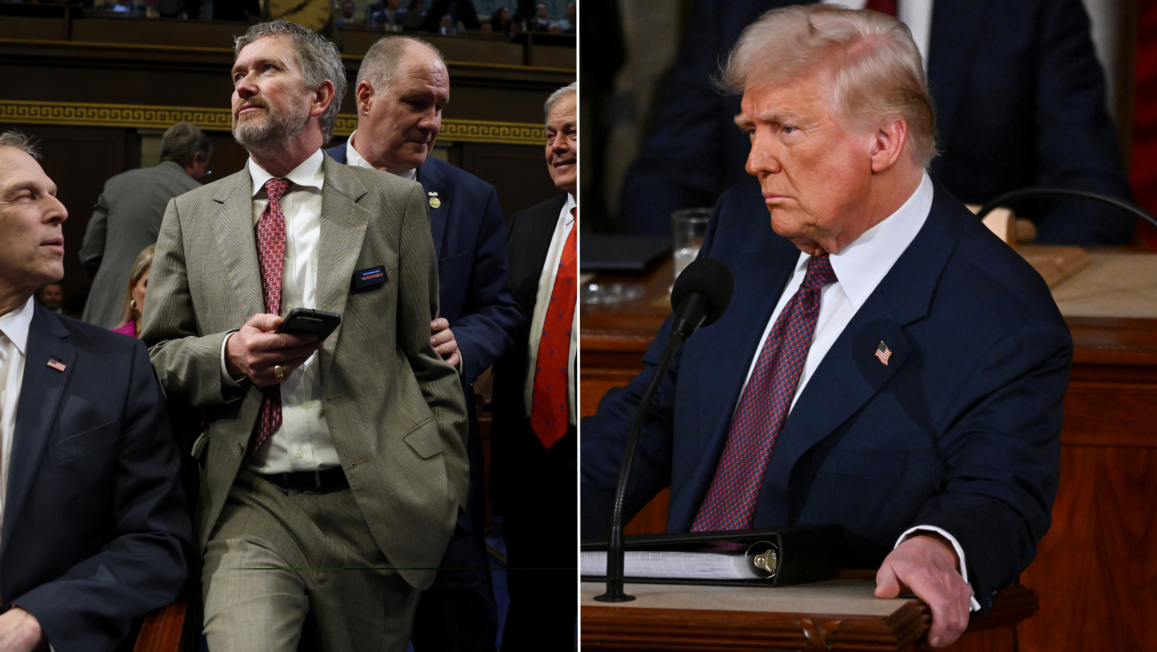 President Trump, Rep. Massie trade barbs on social media as Trump ...