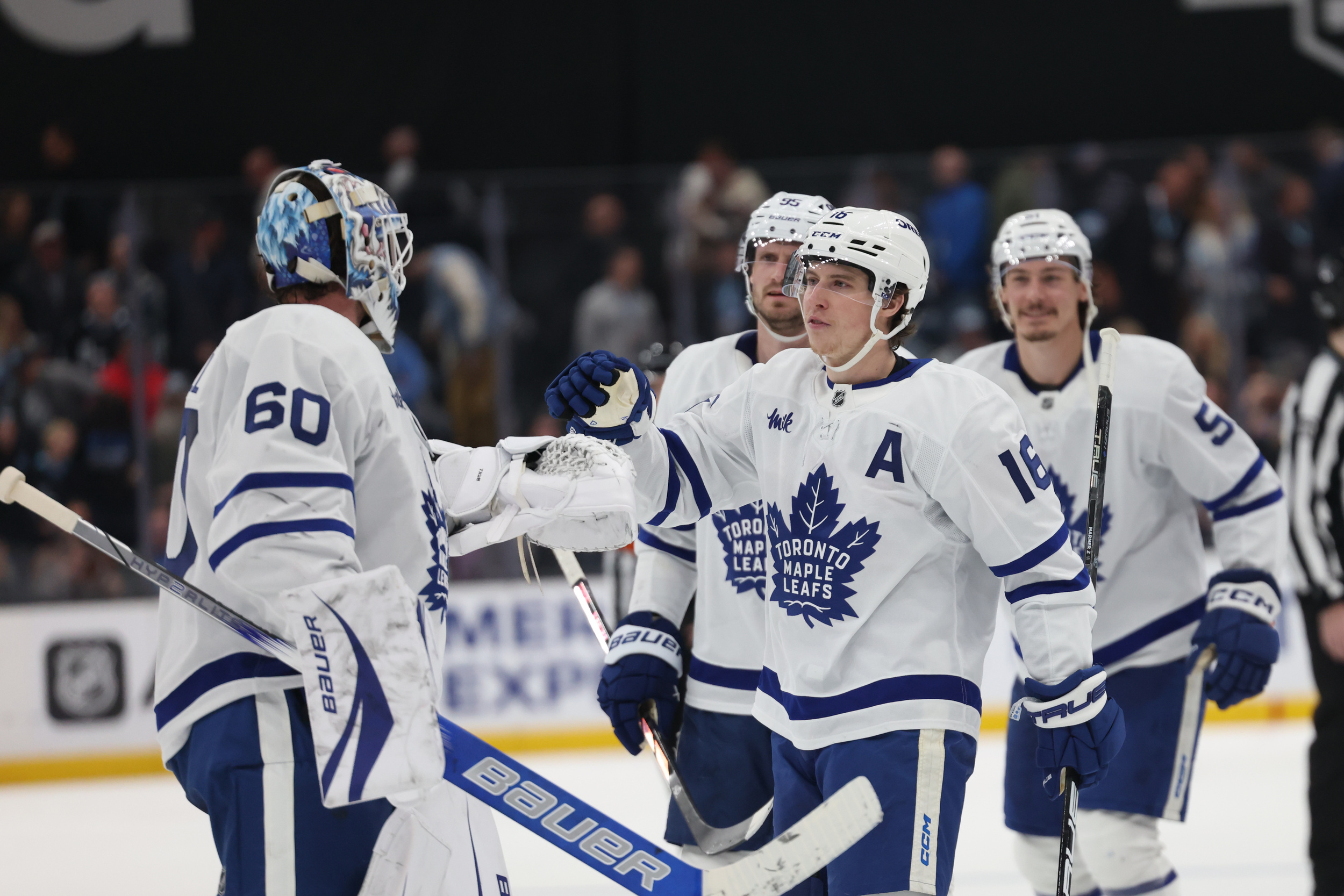 Maple Leafs Avoid Collapse In Utah With 4-3 Shootout Victory
